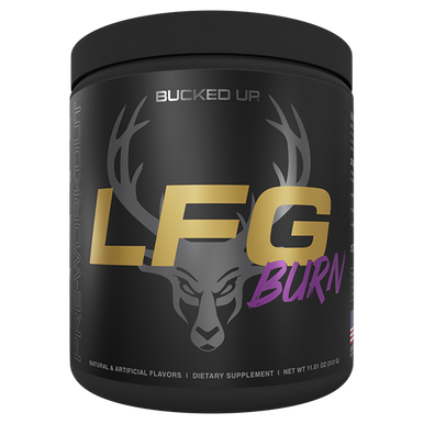 BUCKED UP LFG BURN PRE-WORKOUT RAZZLE DAZZLE ( PURPLE/BLUE RASPBERRY ...