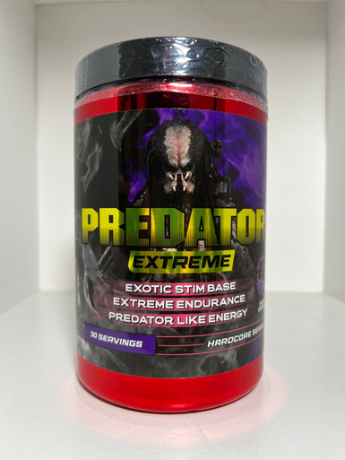 Predator Extreme Pre-Workout Exotic Stimulant Extreme Endurance 30 ...