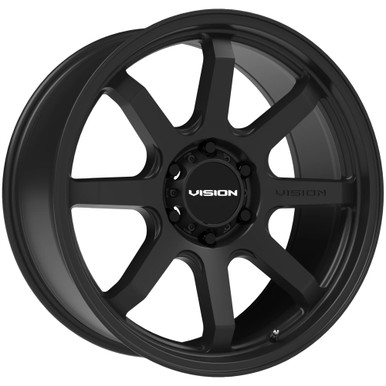 Vision Flow 20x9 6x135 +10 Satin Black 351-2936SB10