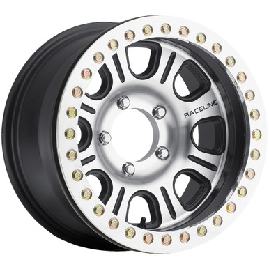 Raceline RT232D Monster Desert Beadlock 17x8.5 6x5.5" +0 Machined RT232 ...