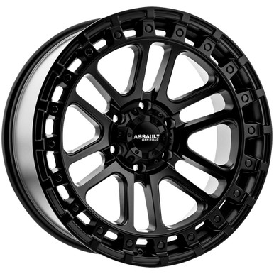 Assault AS5 20x9 6x5.5" +0 Satin Black AS5290655+00SB