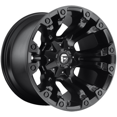 Fuel D560 Vapor 17x9 5x4.5"/5x5" -12 Matte Black D56017902645