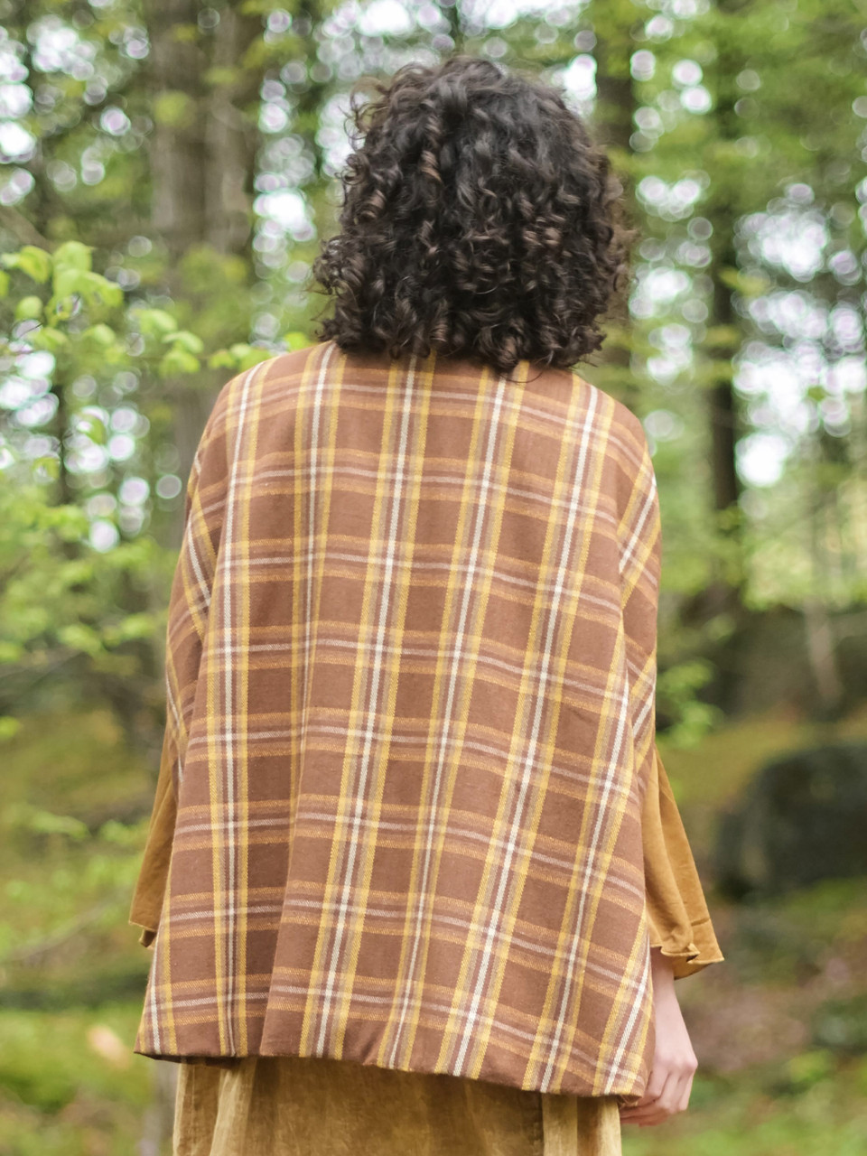 Dickens Plaid Cape | Shop Beautiful Designs by April Cornell - Canada