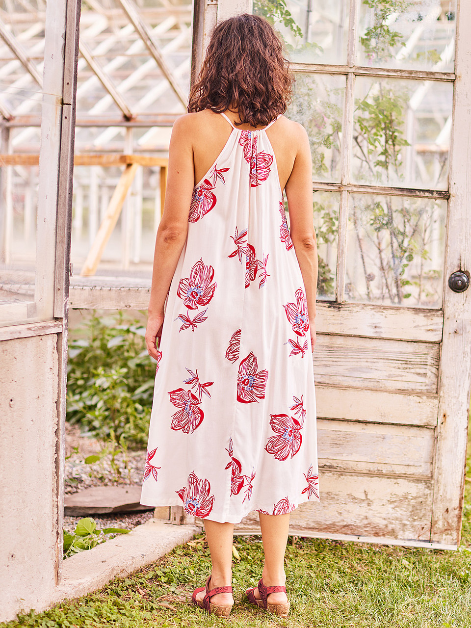 Sketch Flower Sundress | Shop Beautiful Designs by April Cornell - Canada