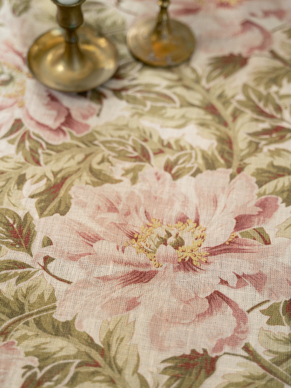 Splendor Linen Tablecloth | Shop Beautiful Designs by April Cornell ...
