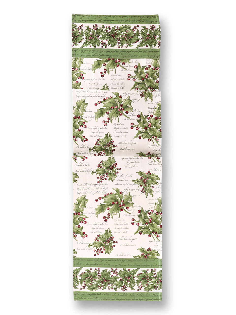 Holly Song Runner - Ecru | Shop Beautiful Designs by April Cornell - Canada