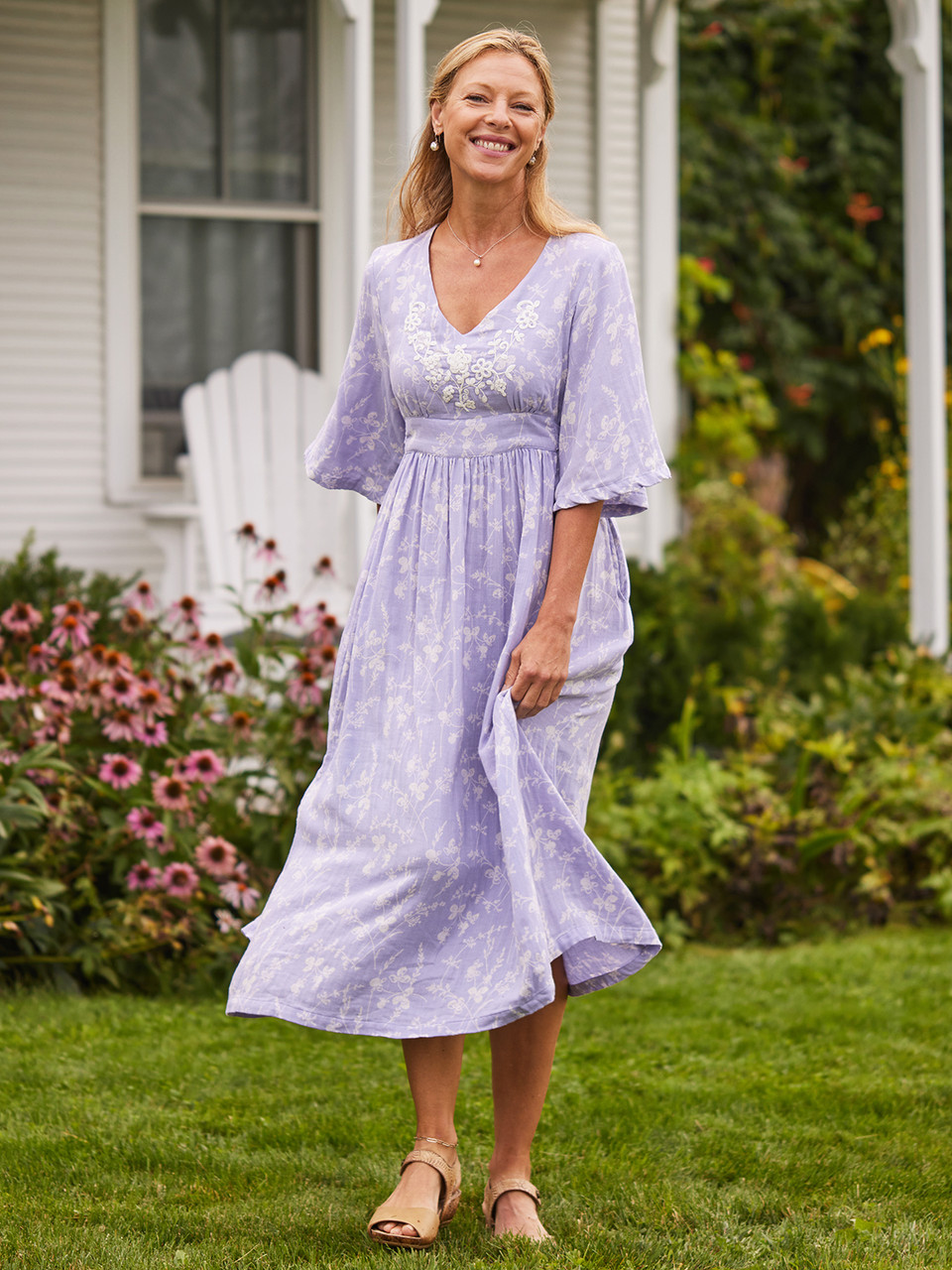 Spring Clover Dress | Shop Beautiful Designs by April Cornell - Canada