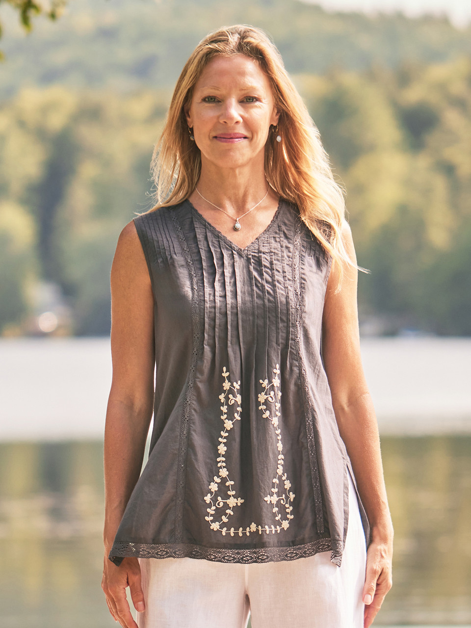 Florence Camisole - Quiet Shade | Shop Beautiful Designs by April ...