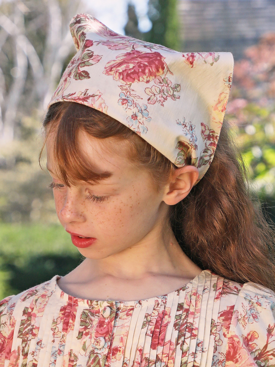 Victorian Rose Kids Kerchief | Shop Beautiful Designs by April Cornell ...