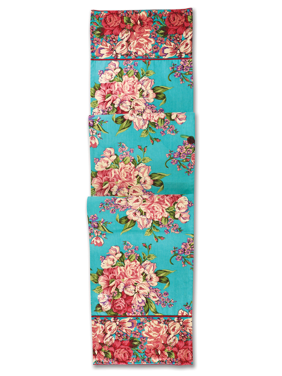 Blanche Runner - Turquoise | Shop Beautiful Designs by April Cornell ...