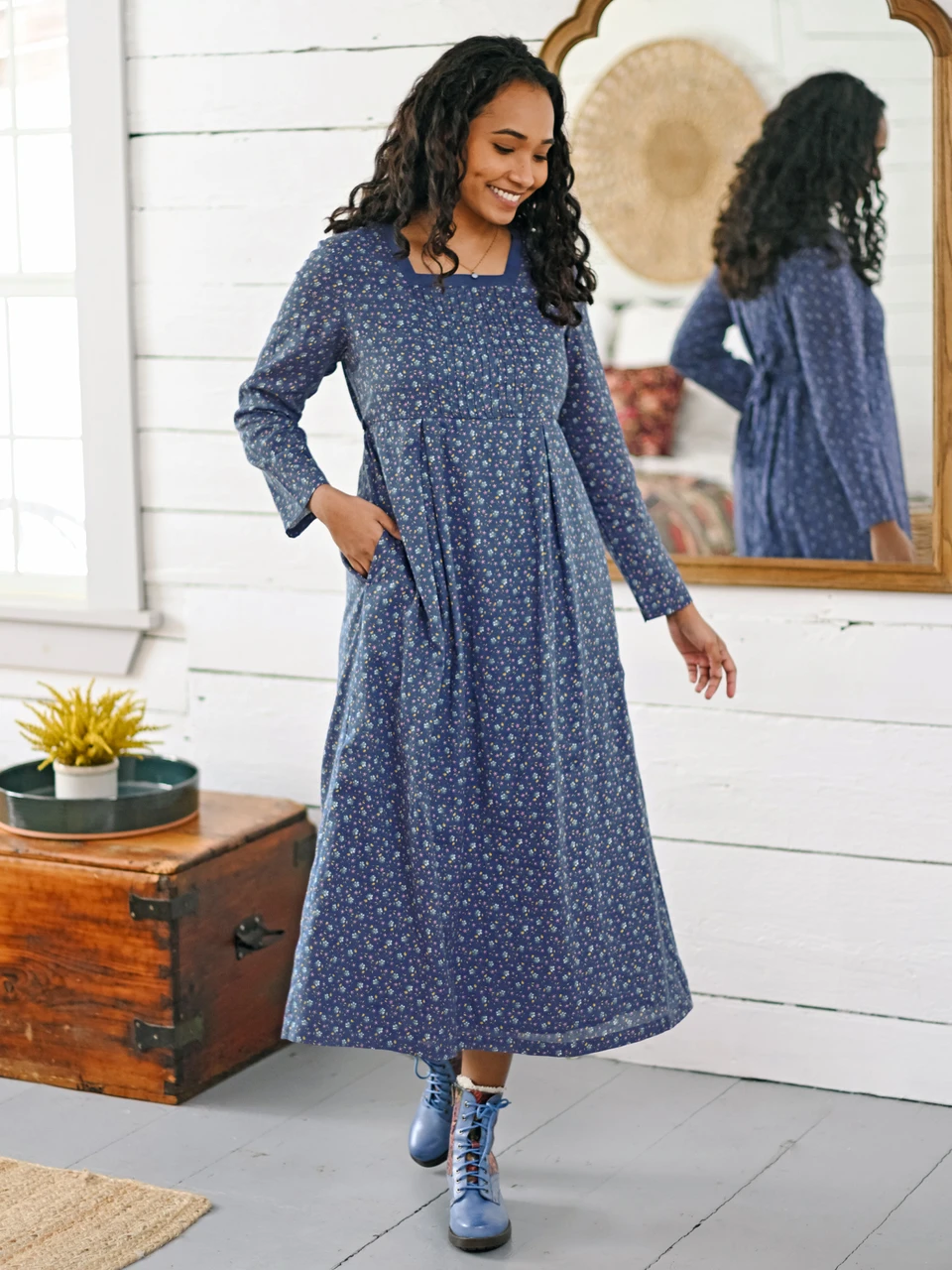 Cornflower Dress - Blue | Shop Beautiful Designs by April Cornell