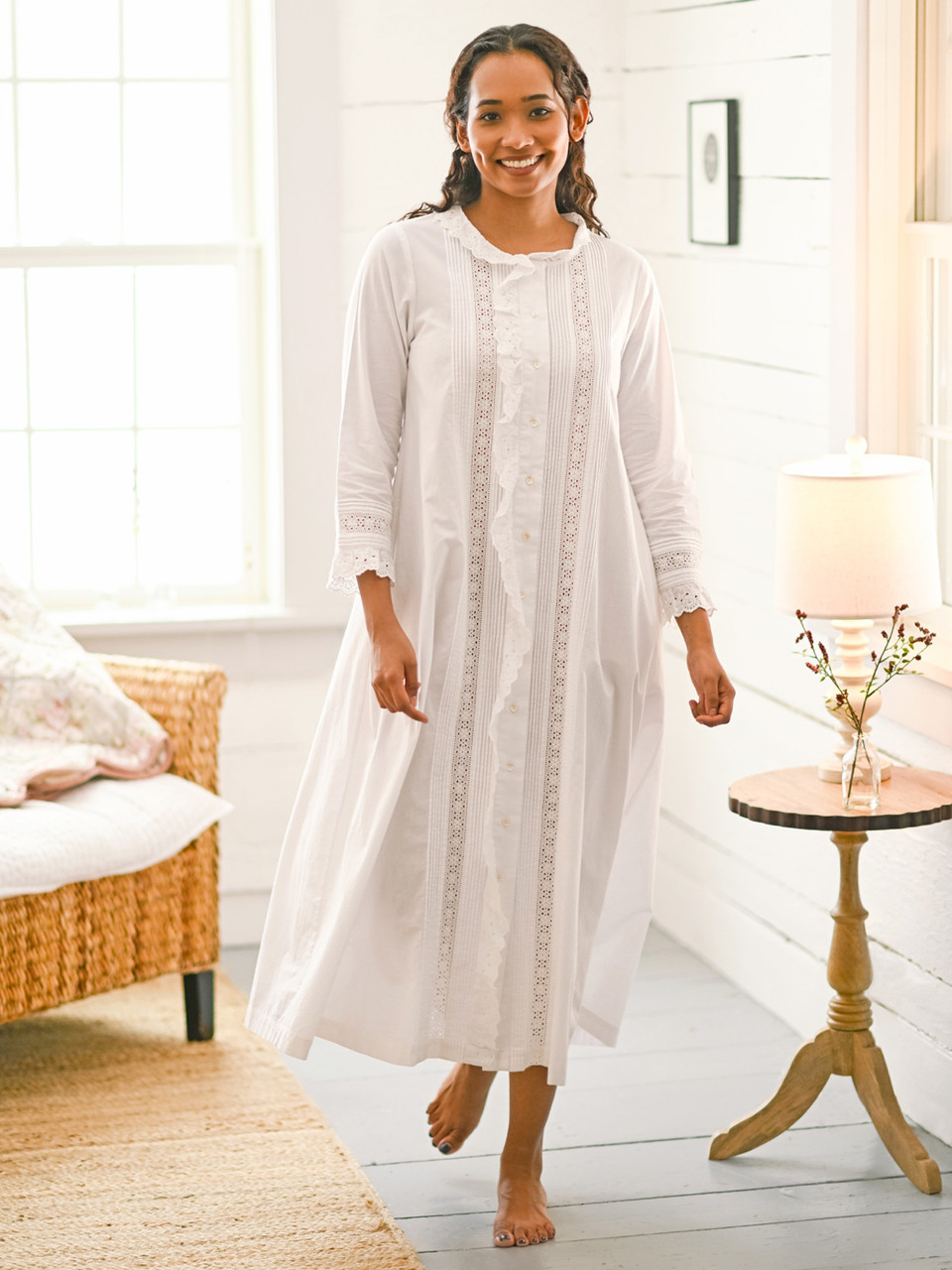 Canal Street Treasure Nighty - White | Shop Beautiful Designs by April ...