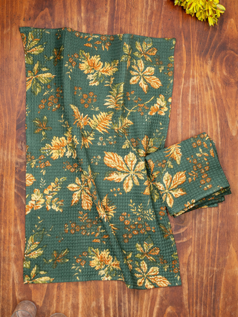 Adirondack Tea Towel Set of 2 - Forest | Shop Beautiful Designs by ...