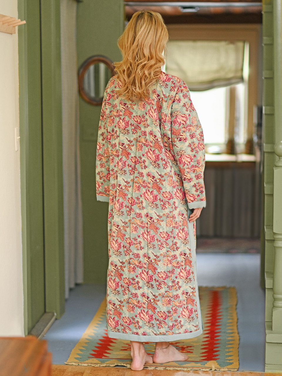 Marseille Snuggle Coat - Smoky Teal | Shop Beautiful Designs by April ...