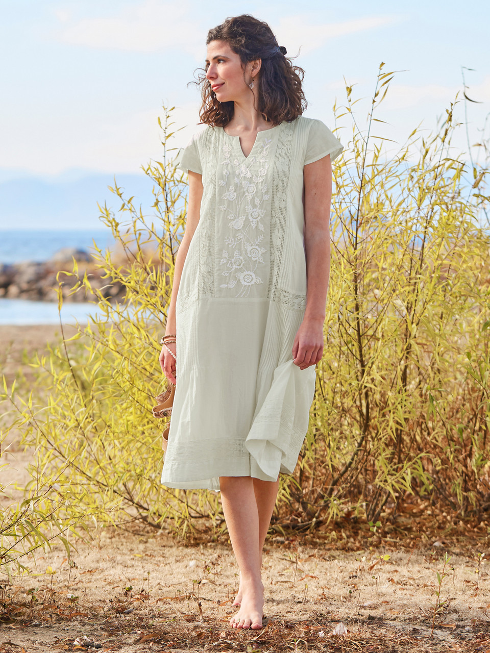 Hemingway Dress - Sage | Shop Beautiful Designs by April Cornell