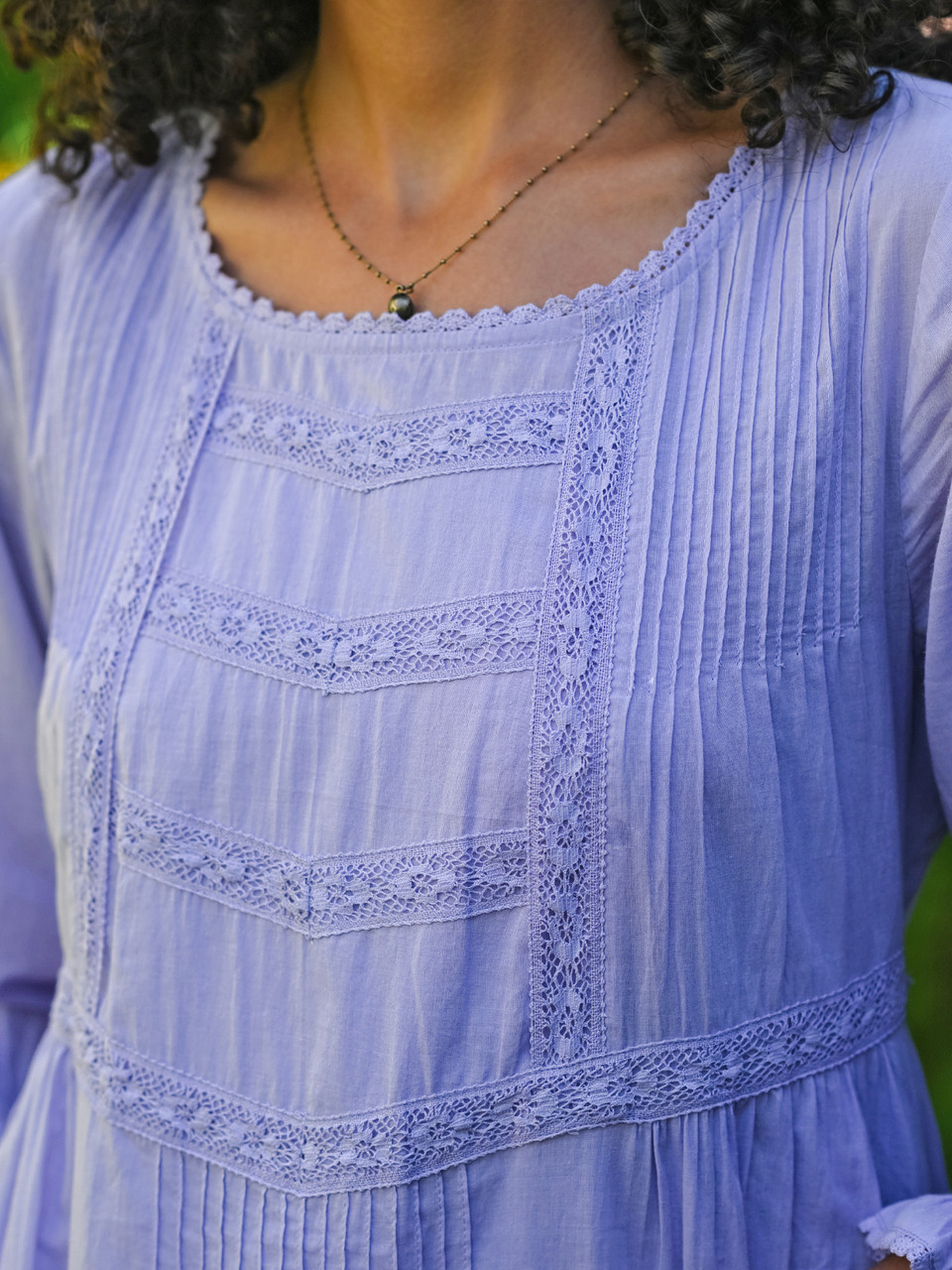 Victoriana Dress - Periwinkle | Shop Beautiful Designs by April Cornell
