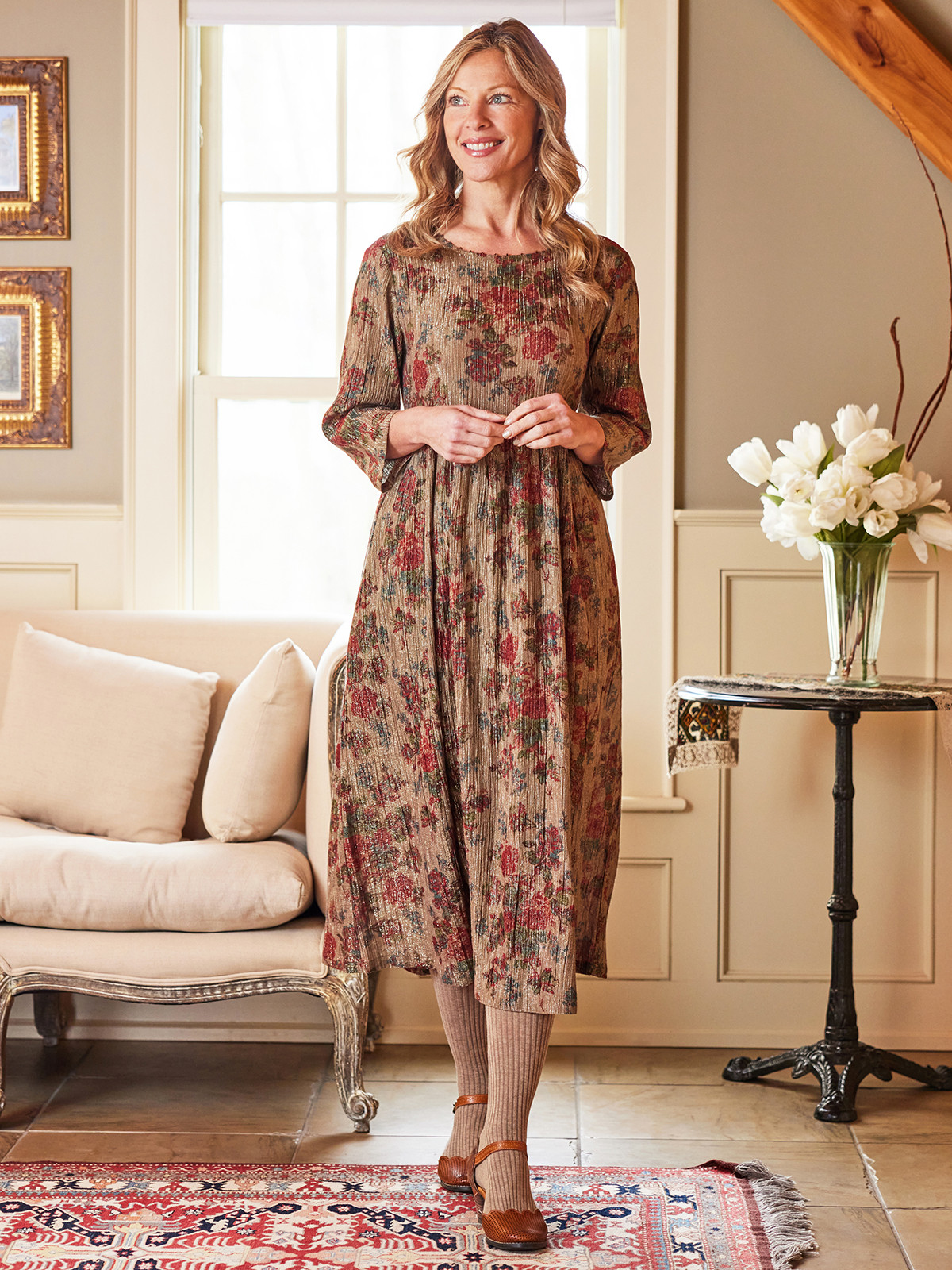 Shimmering Rose Duster | Shop Beautiful Designs by April Cornell - Canada