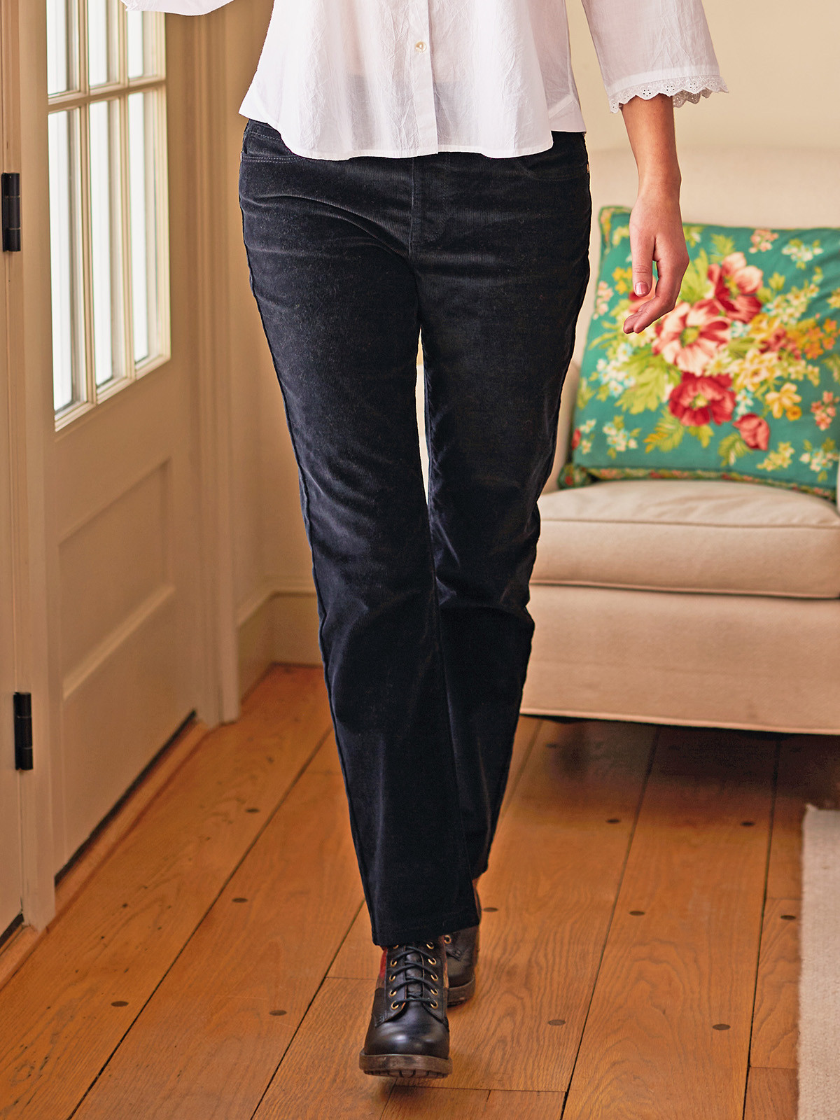 Cache Pinwale Corduroy Pull On Pant - Cocoa | Shop Beautiful Designs by ...