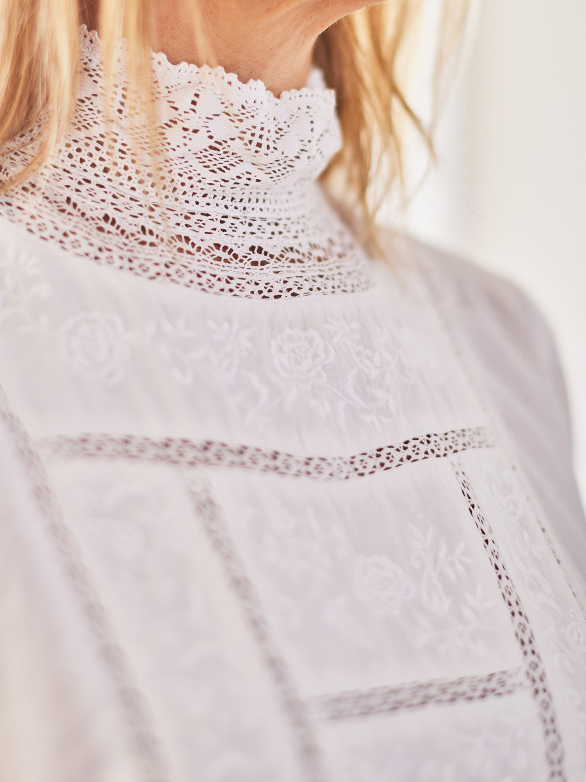 Heirloom Blouse - White | Shop Beautiful Designs by April Cornell - Canada