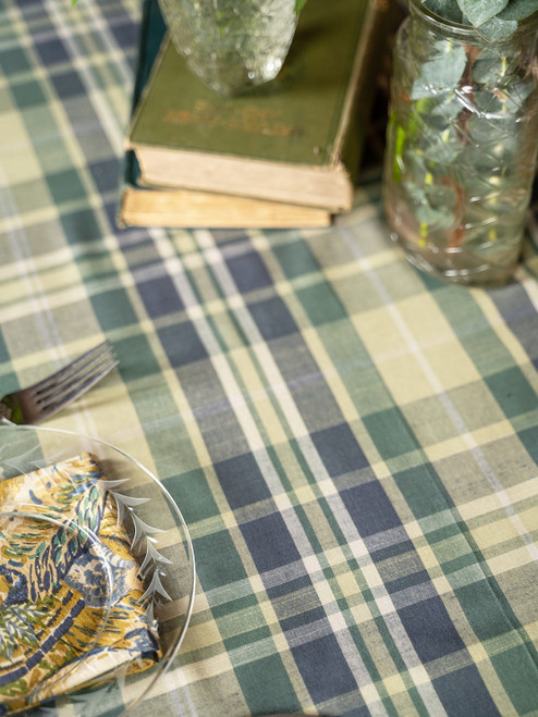 Pheasant Tablecloth - Dusk | Shop Beautiful Designs by April Cornell ...