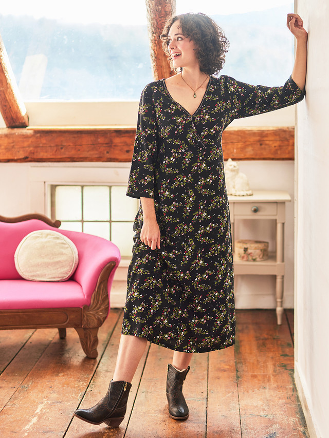 Coco Mori Dress - Latte | Shop Beautiful Designs by April Cornell - Canada