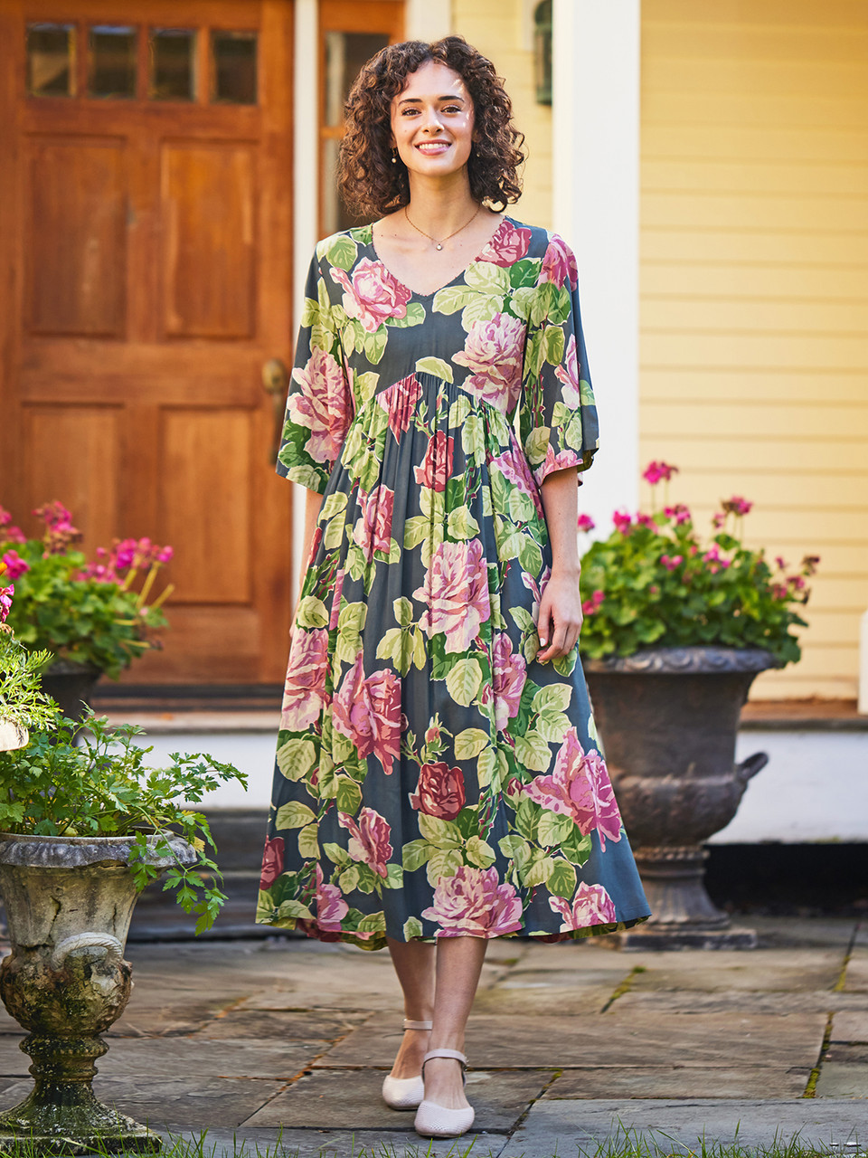 Cassandra Rose Jumpsuit | Shop Beautiful Designs by April Cornell - Canada