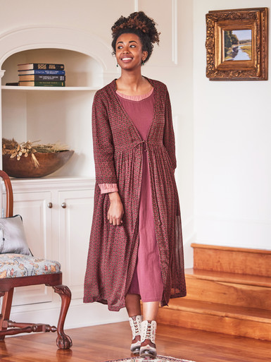 Marseille Paisley Duster | Shop Beautiful Designs by April Cornell - Canada