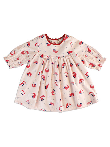 Jolly Nightcap Baby Dress - Ecru | Shop Beautiful Designs by April Cornell