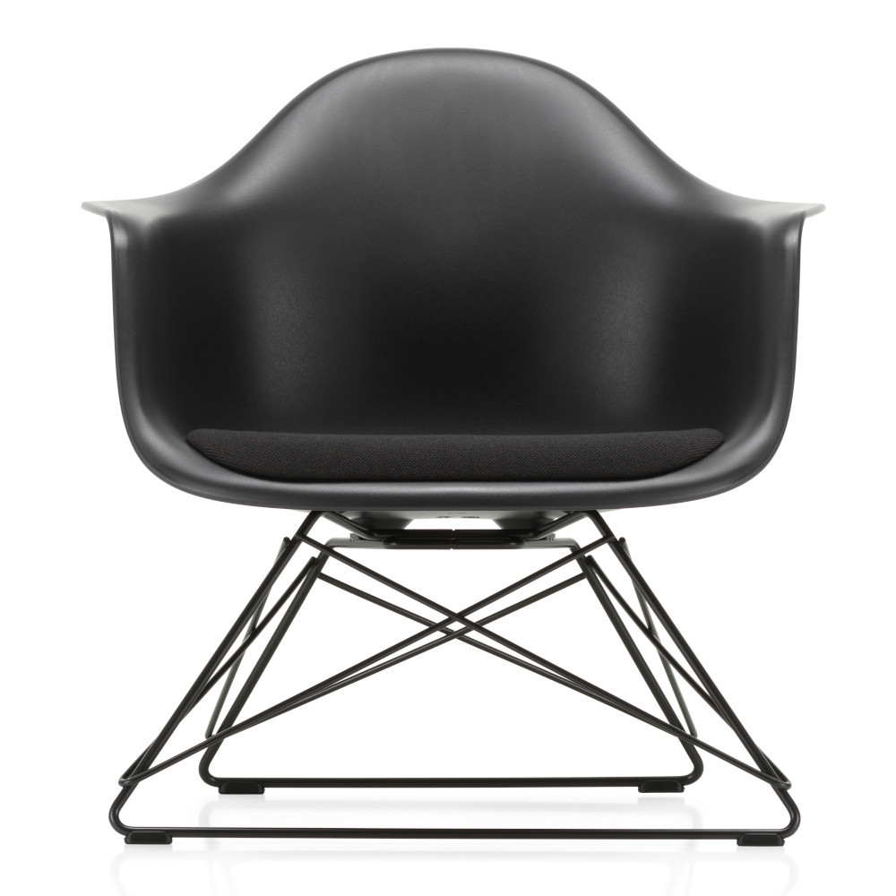 Vitra Eames Plastic Armchair RE LAR | Upholstered Seat