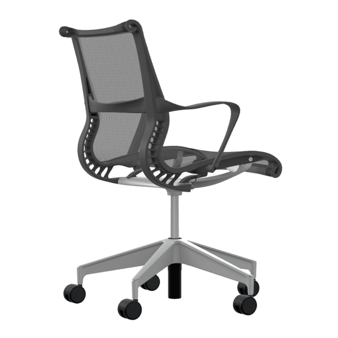 Herman Miller Setu Refresh Graphite / Alloy Office Chair | Fast Delivery