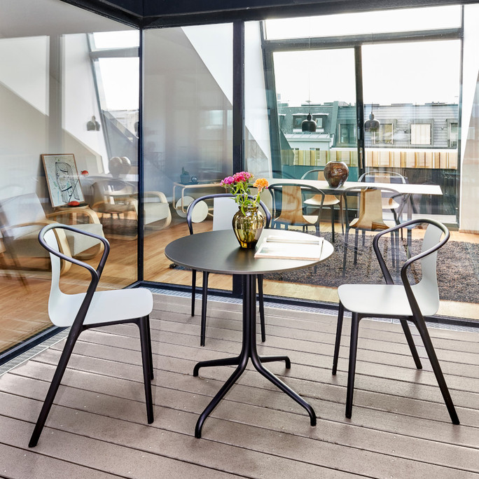 Vitra Belleville Round Bistro Table