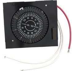 Intermatic Spa Time Clock, Spa Timer, Mech, Panel Mount Horizontal 120 ...
