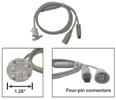 CAL SPAS - LED, 7 LED 2" Lights, (Spa Light), (C-10/1), Daisy Chain for ...