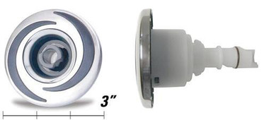 Cal Spa Halo Jet Insert, 3", Directional, Pro-Loc, Stainless Steel ...