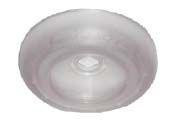 Diverter Valve Cap, Large, Artesian, Clear - SpaParts123