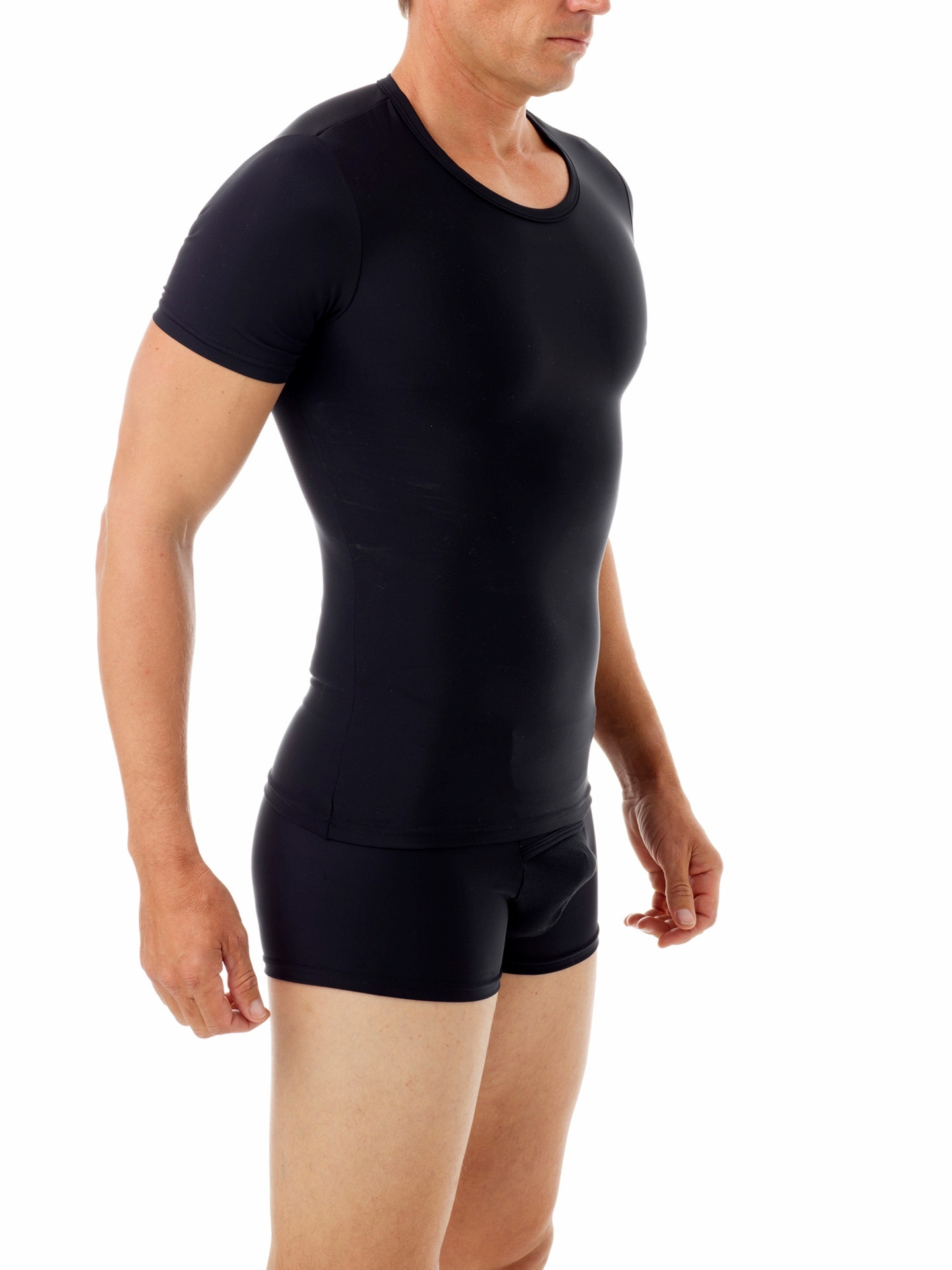 Men’s Gynecomastia Compression Shirt – Chest & Tummy Binder | Discreet ...