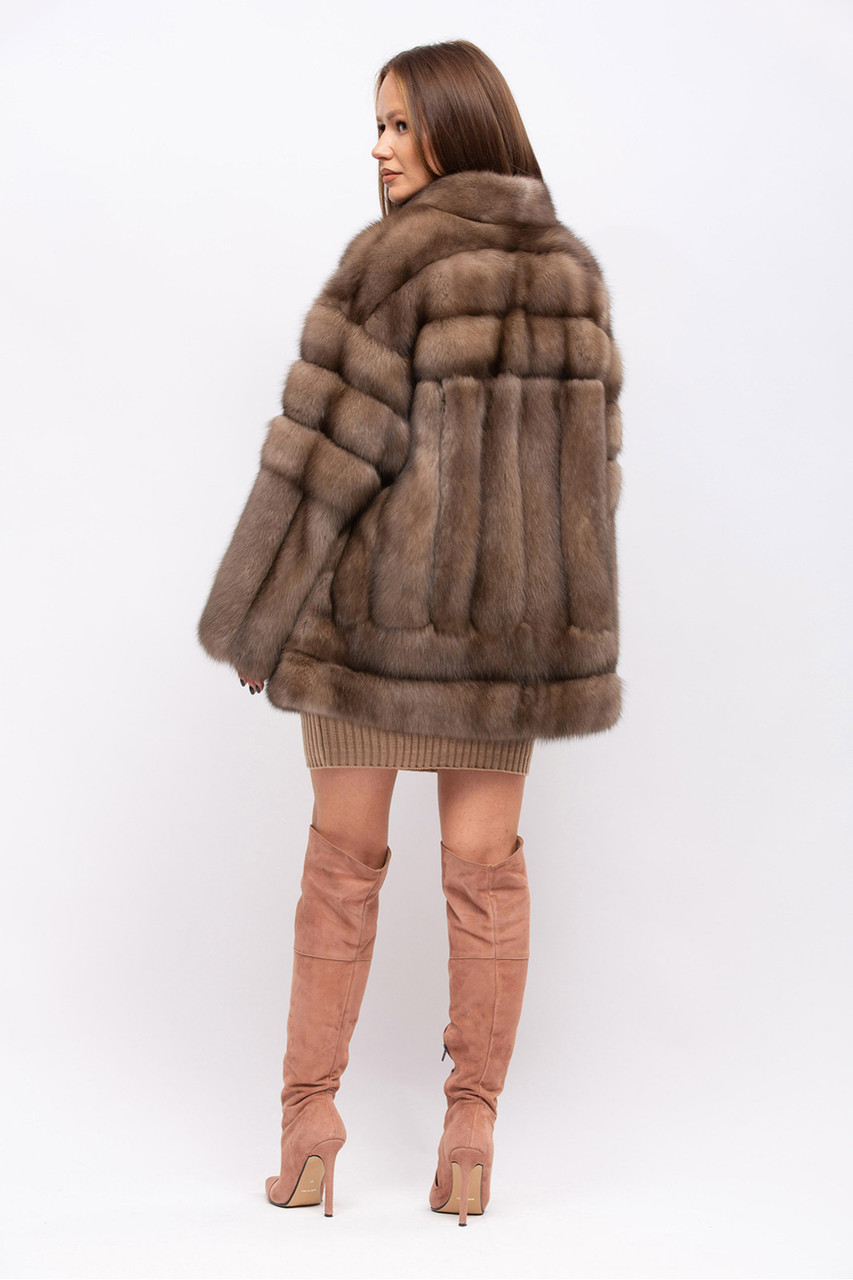 Sable Fur Coat Kristianna | SKANDINAVIK FUR