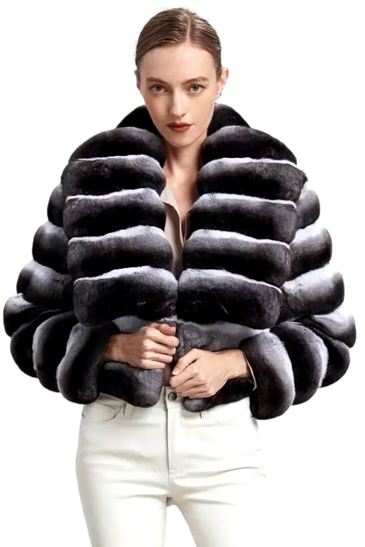 Unique Chinchilla Coats, Vests & Jackets | Skandinavik Fur