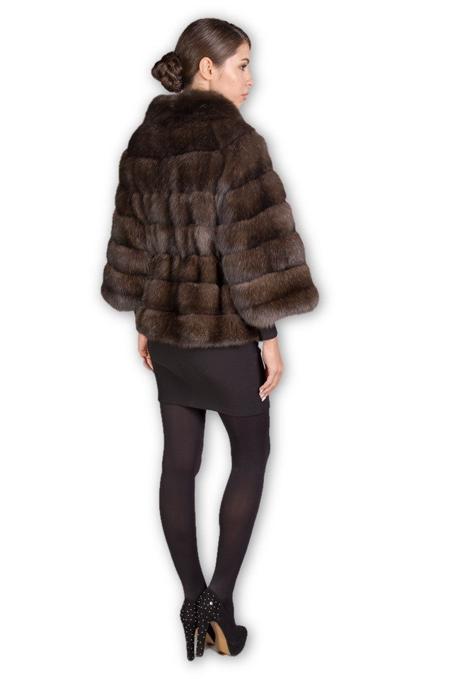 Sable Fur Jacket Monique | SKANDINAVIK FUR