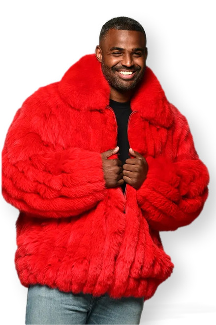 Men's Red Fox Bomber | SKANDINAVIK FUR
