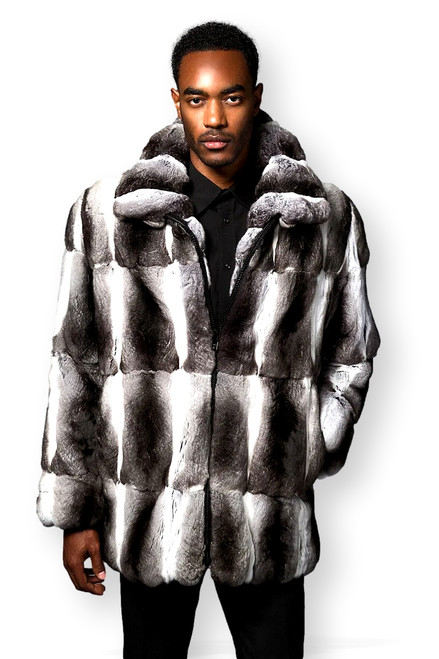 Men's Chinchilla Coat | SKANDINAVIK FUR