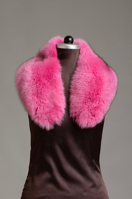 Feathered Crystal Fox Fur Collar | SKANDINAVIK FUR