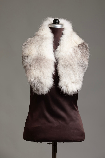 Feathered Crystal Fox Fur Collar | SKANDINAVIK FUR