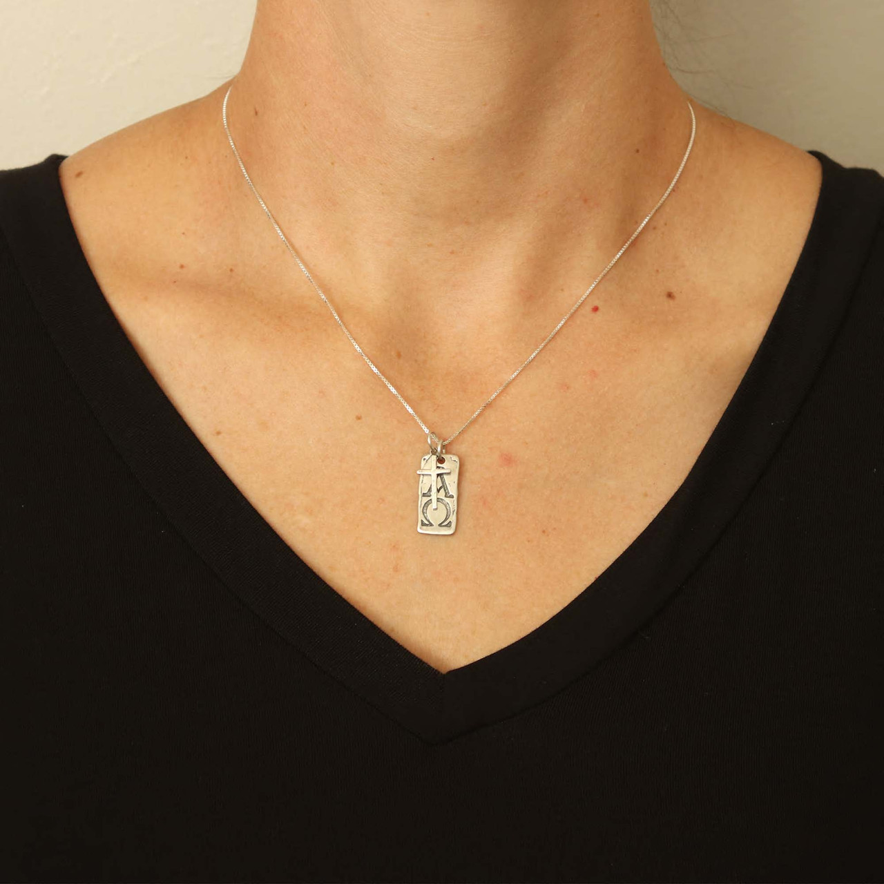 Alpha and Omega Necklace