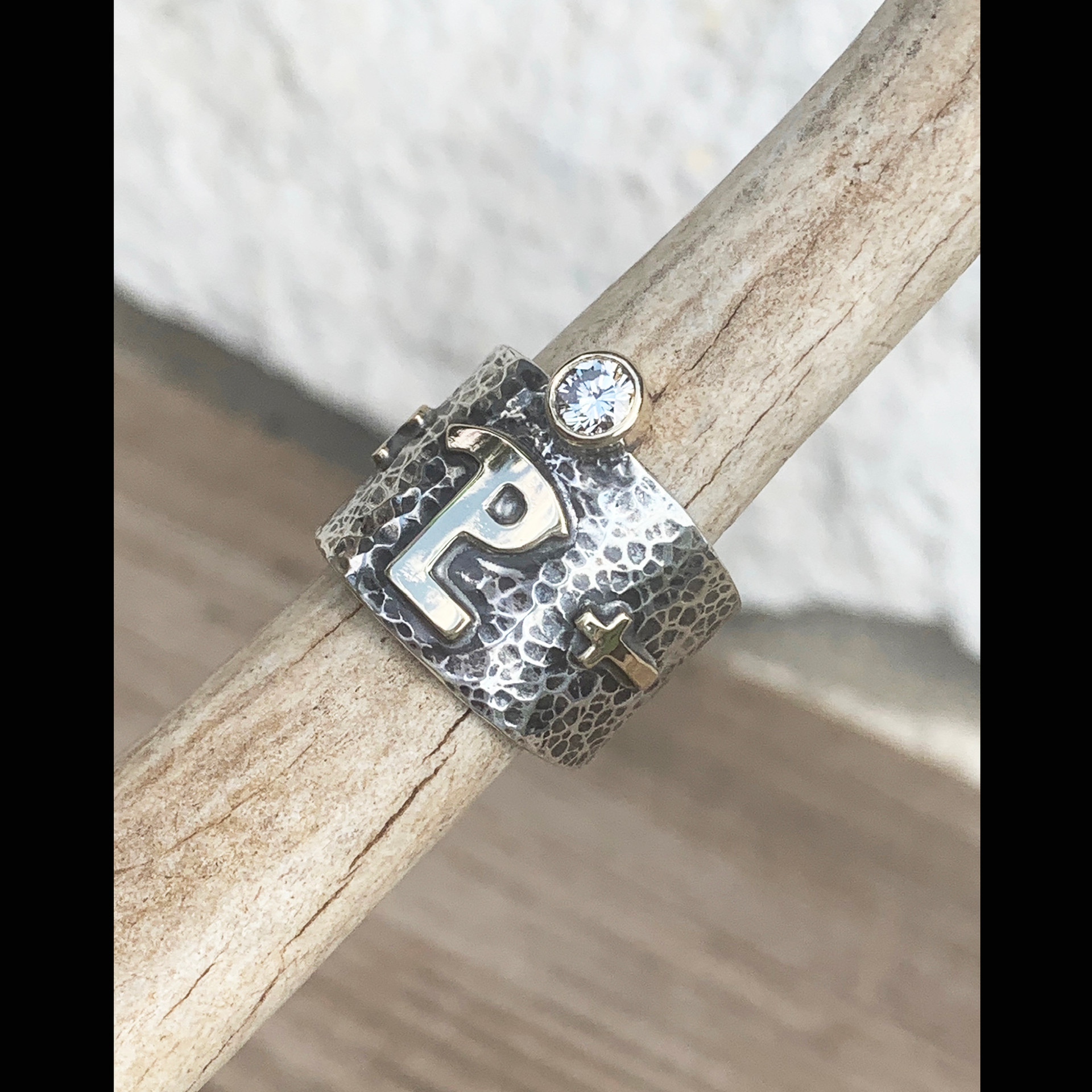 Diamond Ranch Brand Ring 1
