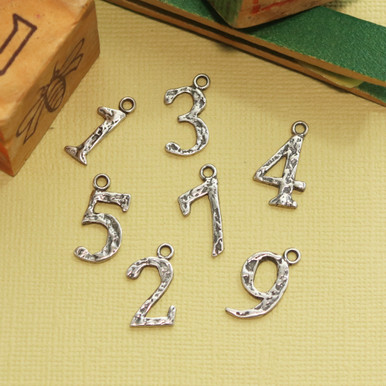 Number Favorites Charms