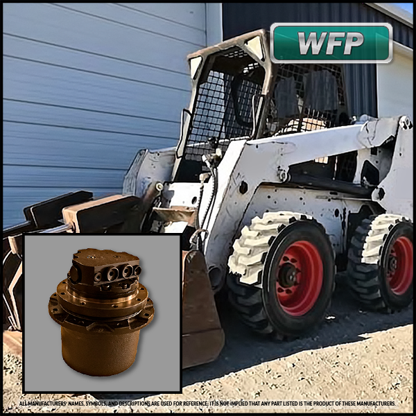 Bobcat S220 2-Spd Hydraulic Final Drive Motor - Reman