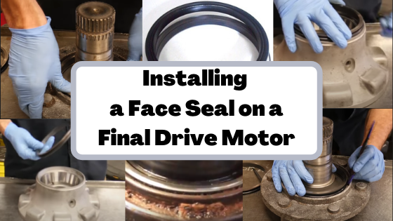 Installing a Face Seal on a Final Drive Motor - Final Drive Parts ...