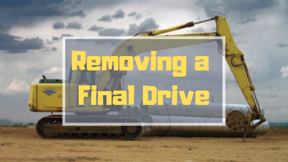 Removing a Final Drive - Final Drive Parts - Hydraulic Planetary Final ...