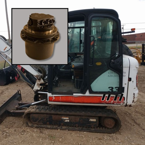 Bobcat 331D Hydraulic Final Drive Motor